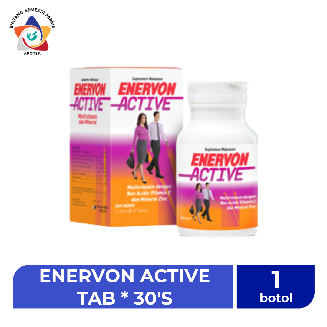 ENERVON ACTIVE TAB * 30'S – Semesta Health Care